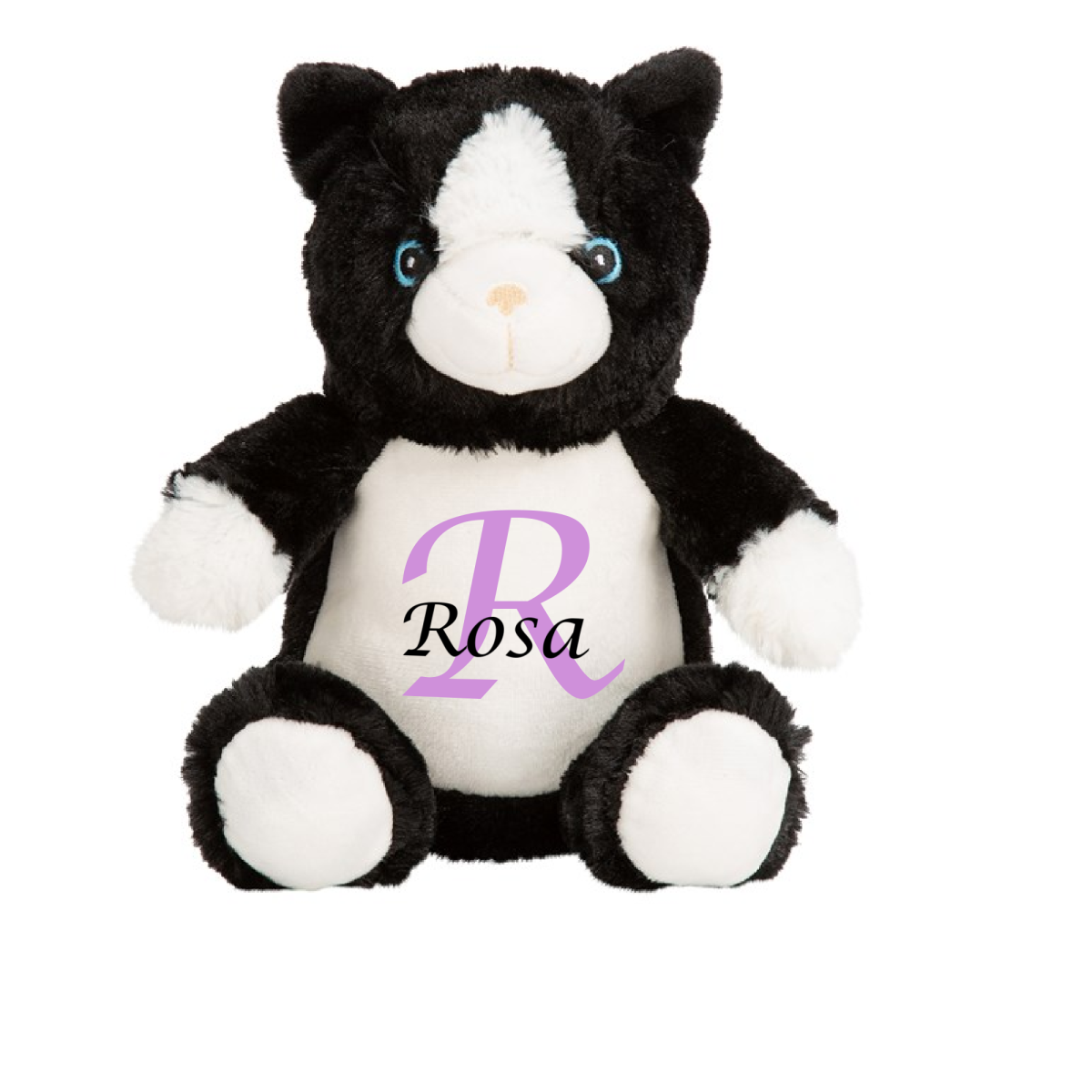 Personlig Kat bamse, Med navn - Bamser & kaniner med navn - Bæklund ...